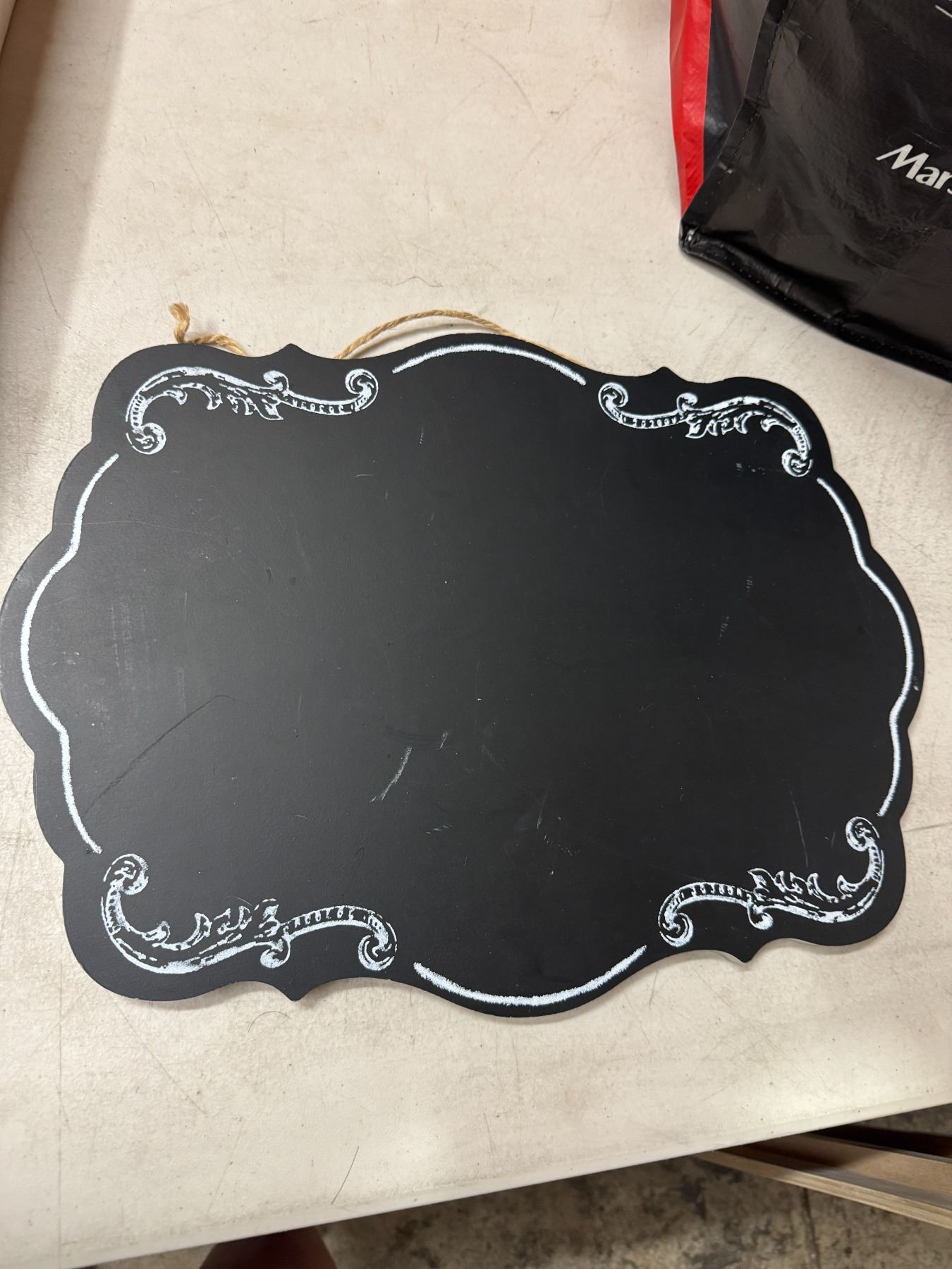 Decorative chalkboard