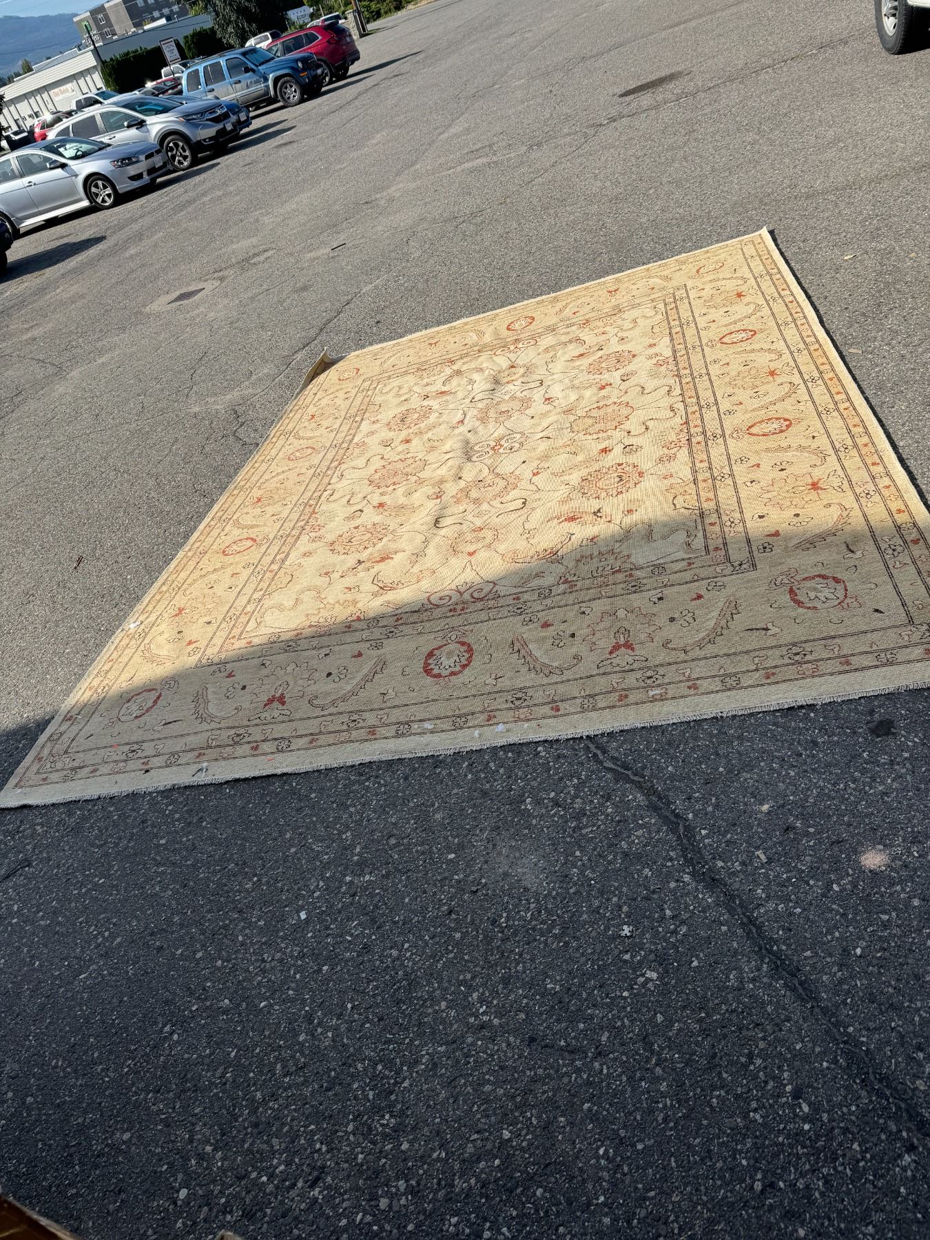 Area carpet 147" x 110" approximately