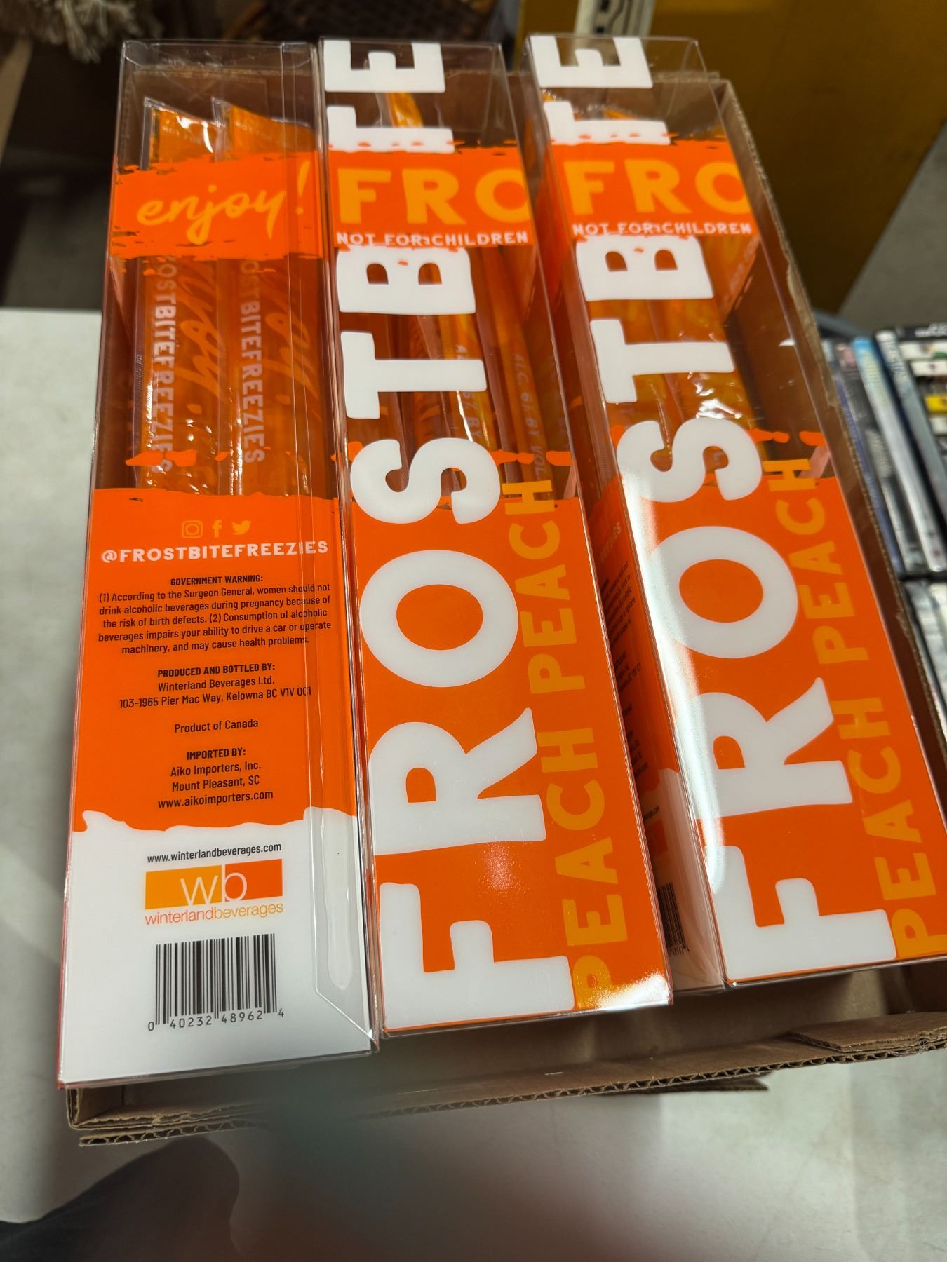 Frostbite peach pop tails must have valid ID