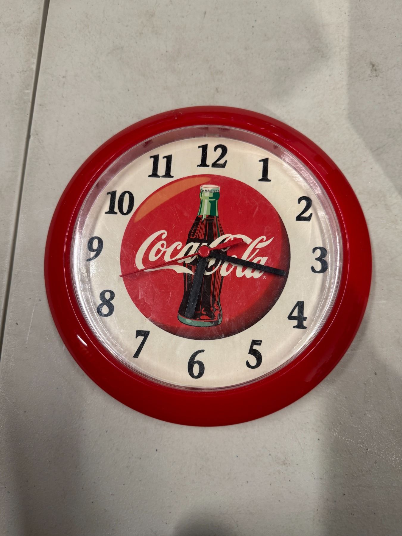 Coca-Cola clock