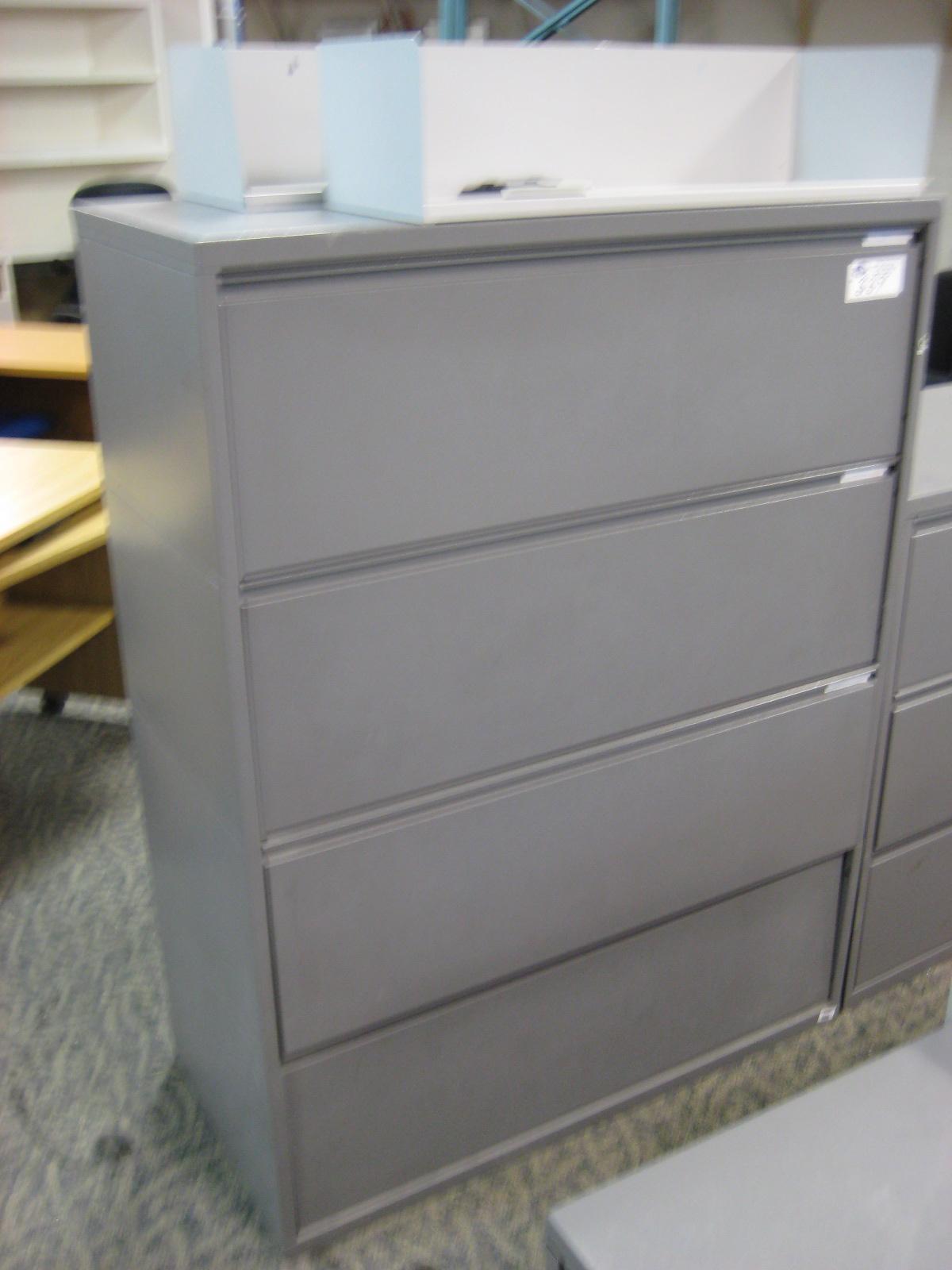 Herman Miller 4 Drawer Lateral File Cabinet
