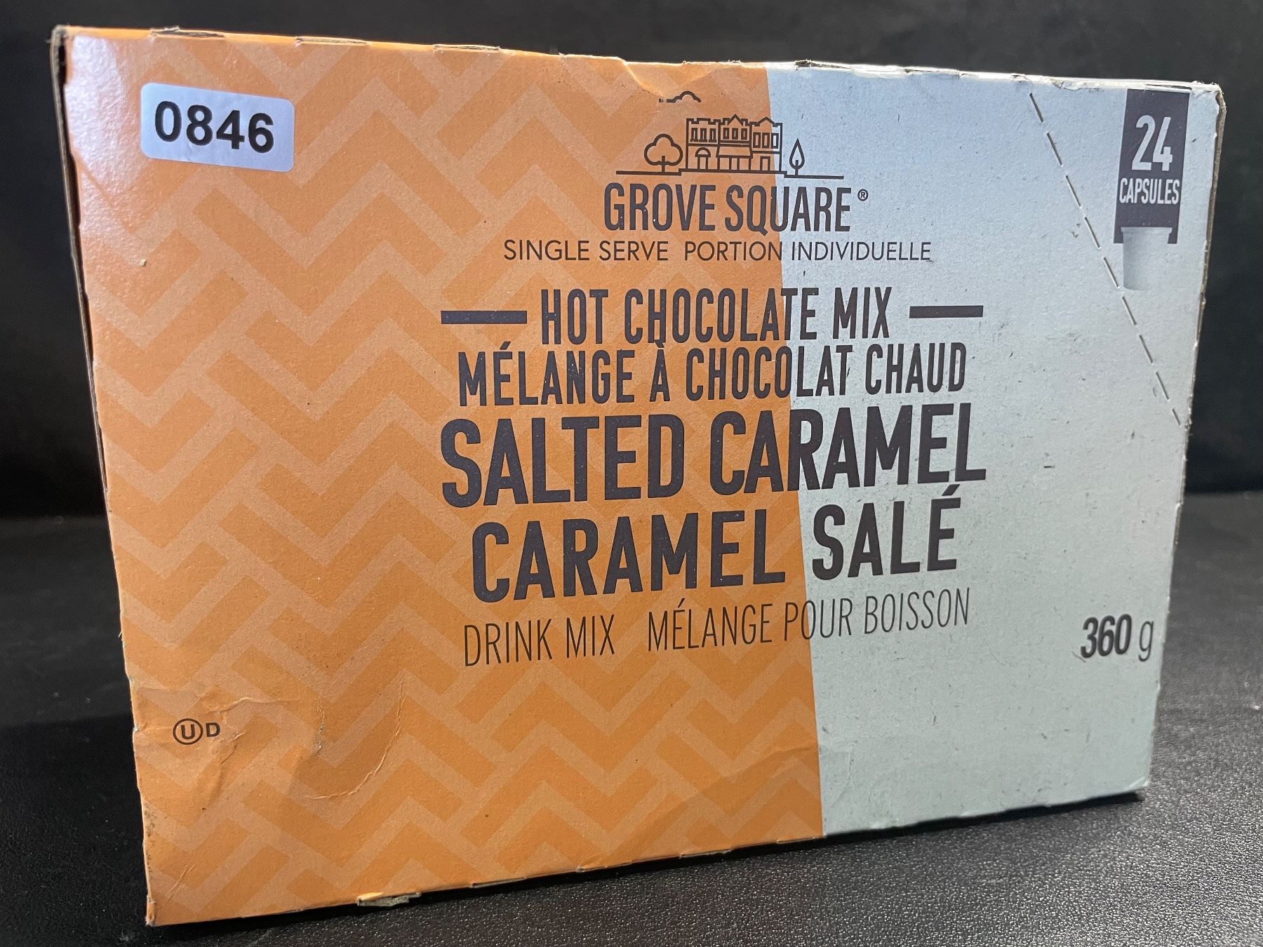 24-Pack of Salted Caramel Hot Chocolate Mix K-Cup Keurig Pods by Grove ...