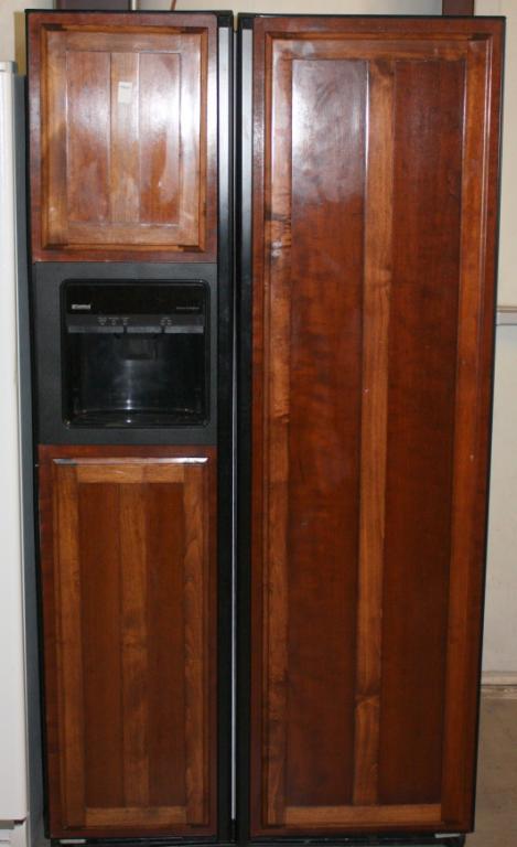 Kenmore Side by Side Wood Panel Refrigerator