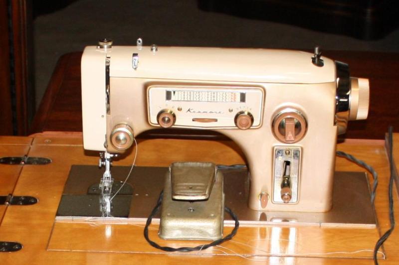 Kenmore Sewing Machine & Table