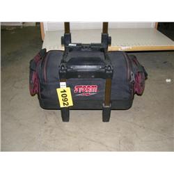 Bowling Ball Cart With 2 Bowling Balls