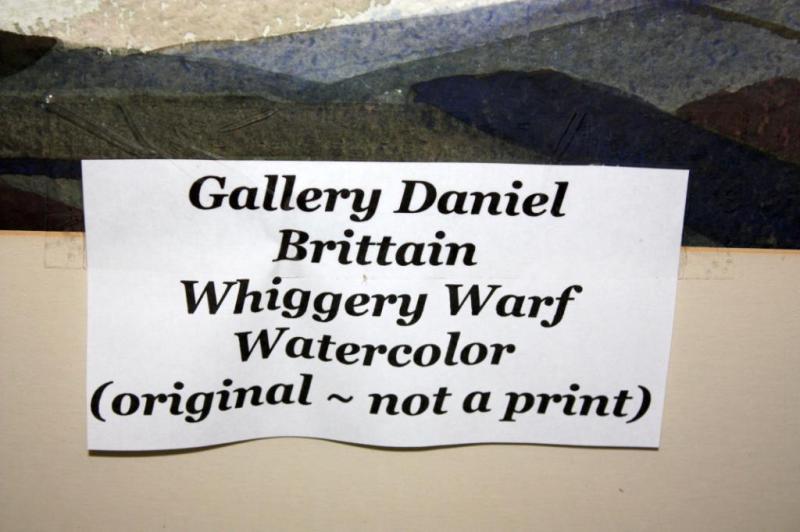 Daniel Brittain- Whiggery Warf Watercolor