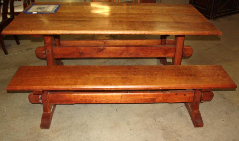 Early American Trestle Table