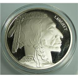 Buffalo/Indian Head Silver Round 1oz .999 Silver
