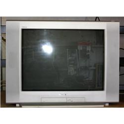 Sony Trinitron 27 Flat Screen TV"