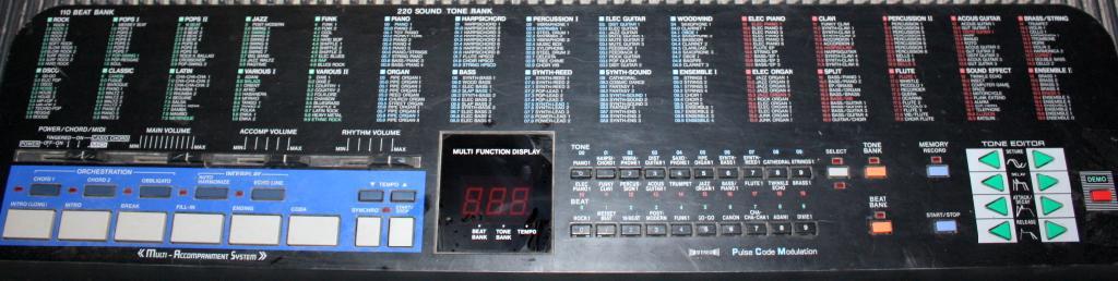 Casio Tone Bank CT-670 Keyboard