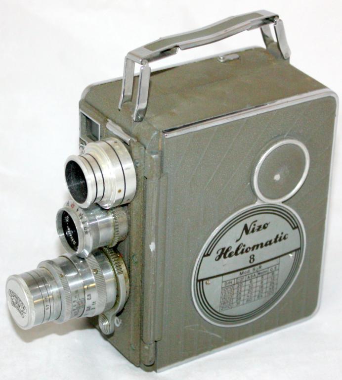 Vintage 8mm German Movie Camera NIZO HELIOMATIC S2