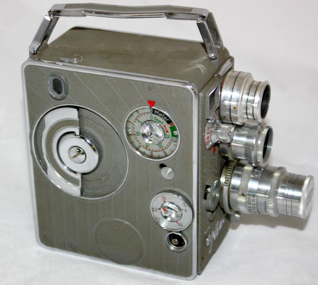 Vintage 8mm German Movie Camera NIZO HELIOMATIC S2
