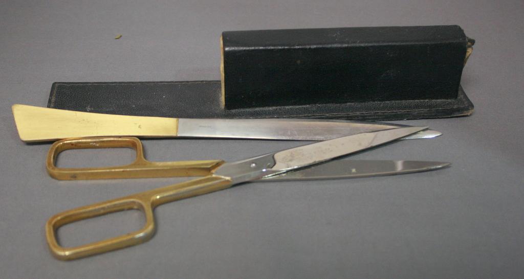 Lerche Solingen Desk Set Scissors & Letter Opener