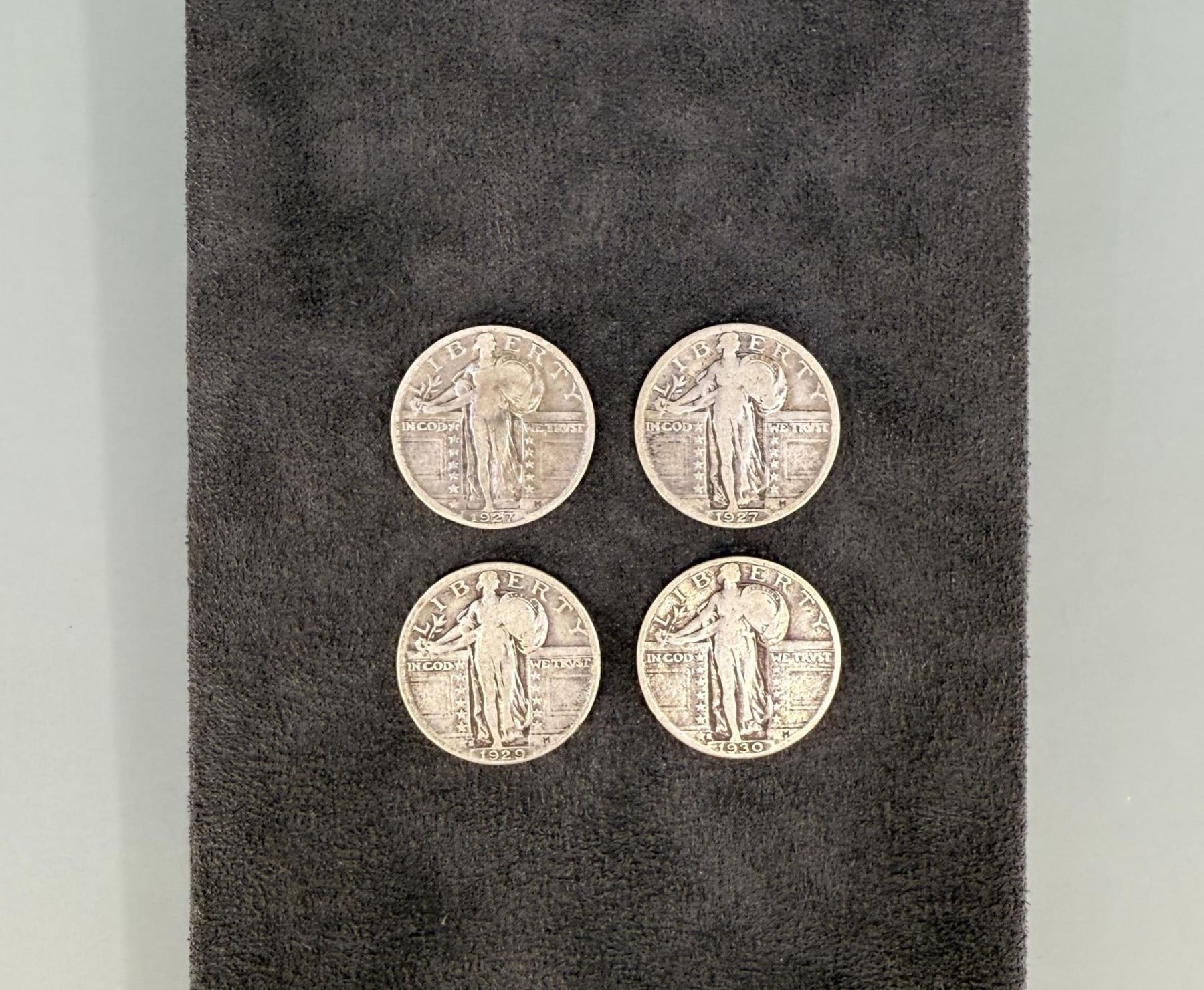 Group Of Standing Liberty Quarters SLQ