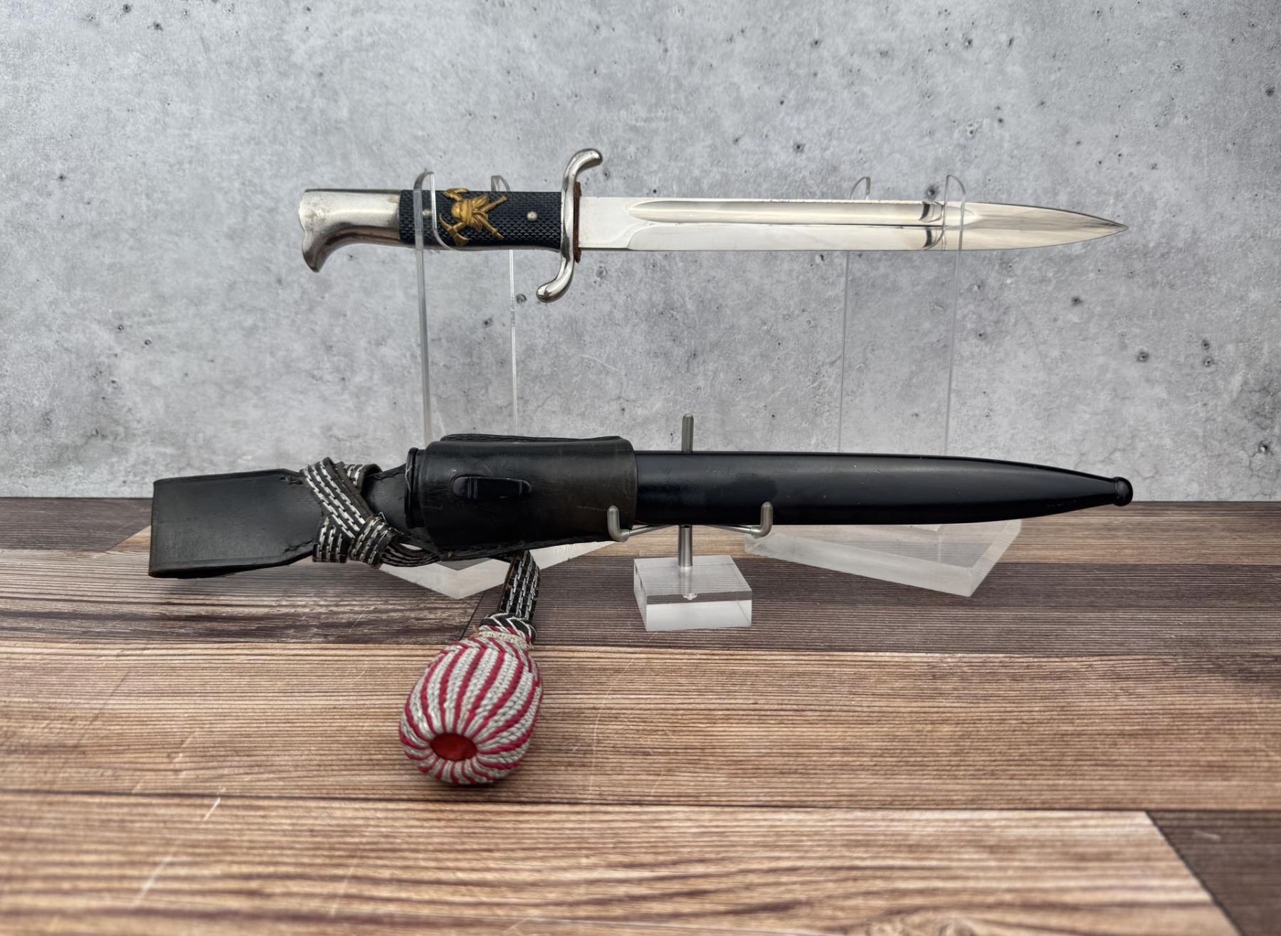 WW2 German Fireman Firefighter Parade Bayonet