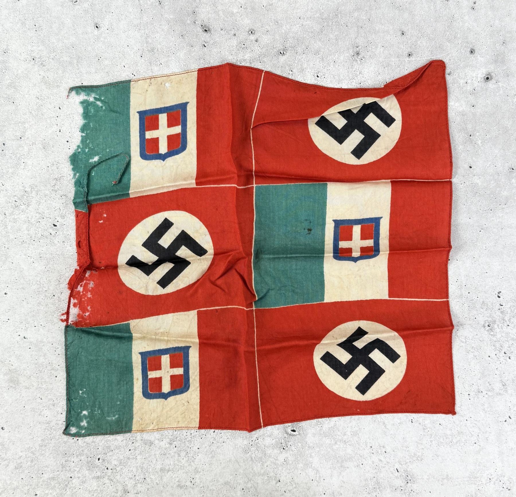 WW2 German Italy Axis Forces Flag