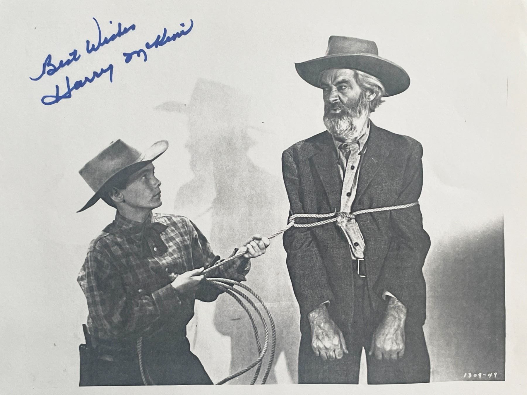 Days Of Old Cheyenne Harry McKim Signed Photo