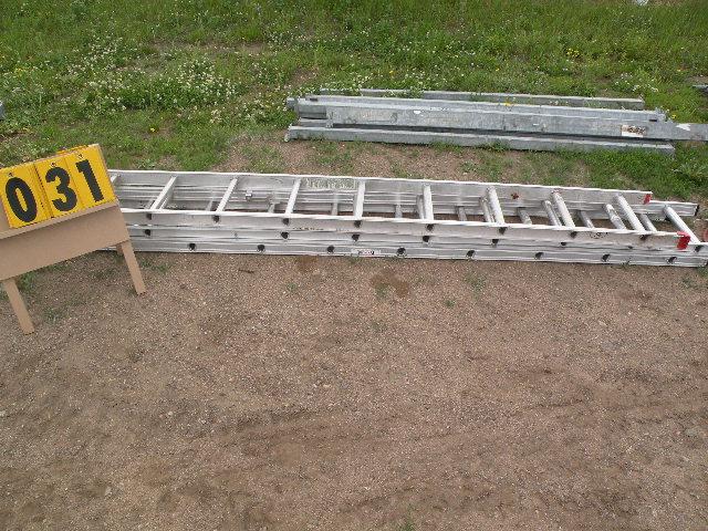 10' straight ladder & 10' extension ladder