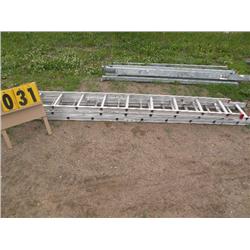 10' straight ladder & 10' extension ladder