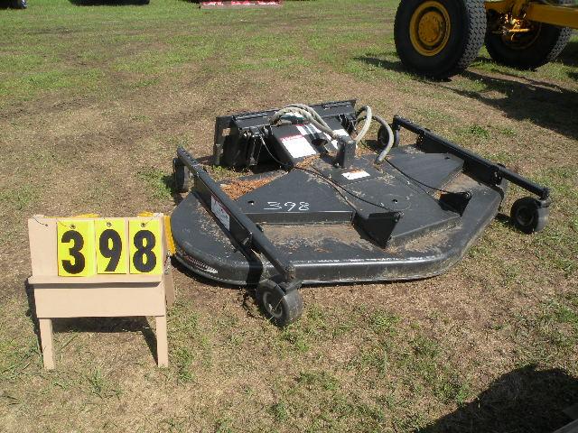 skid loader finish mower