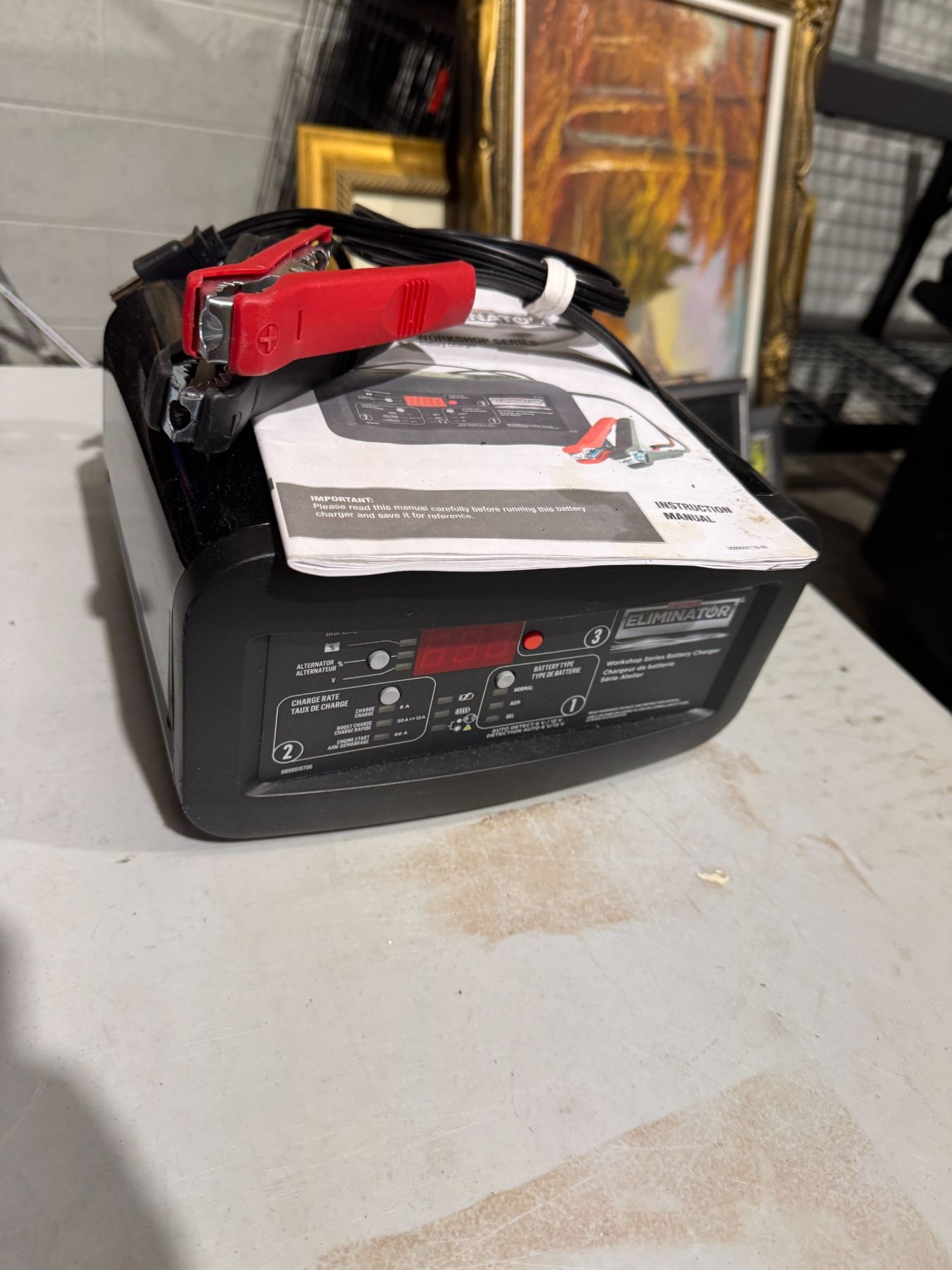 Motor master battery charger