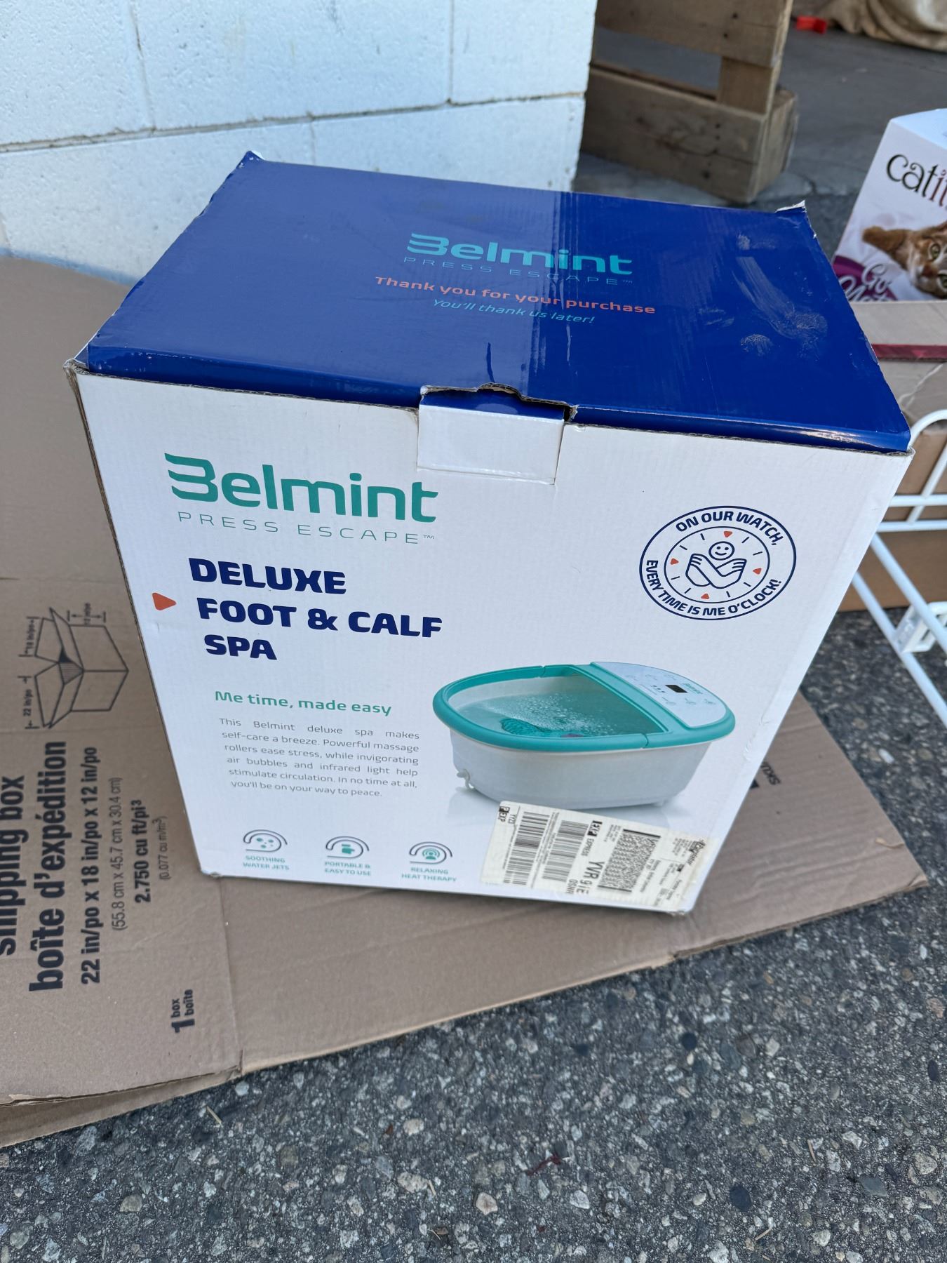 Deluxe foot and calf spa
