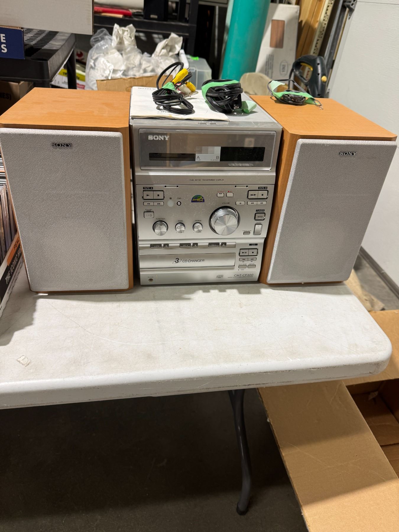 Sony shelf stereo