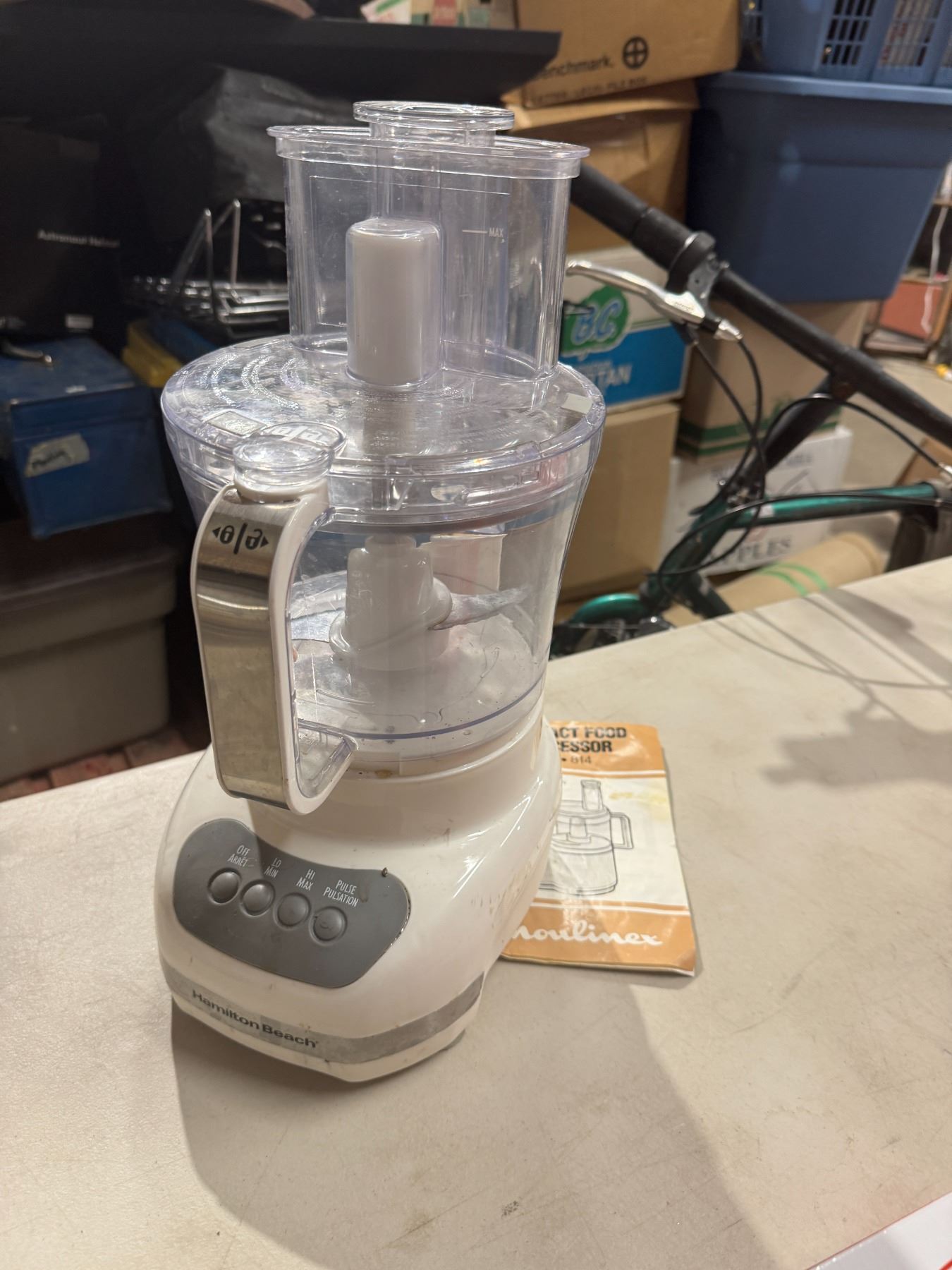 Hamilton Beach food processor