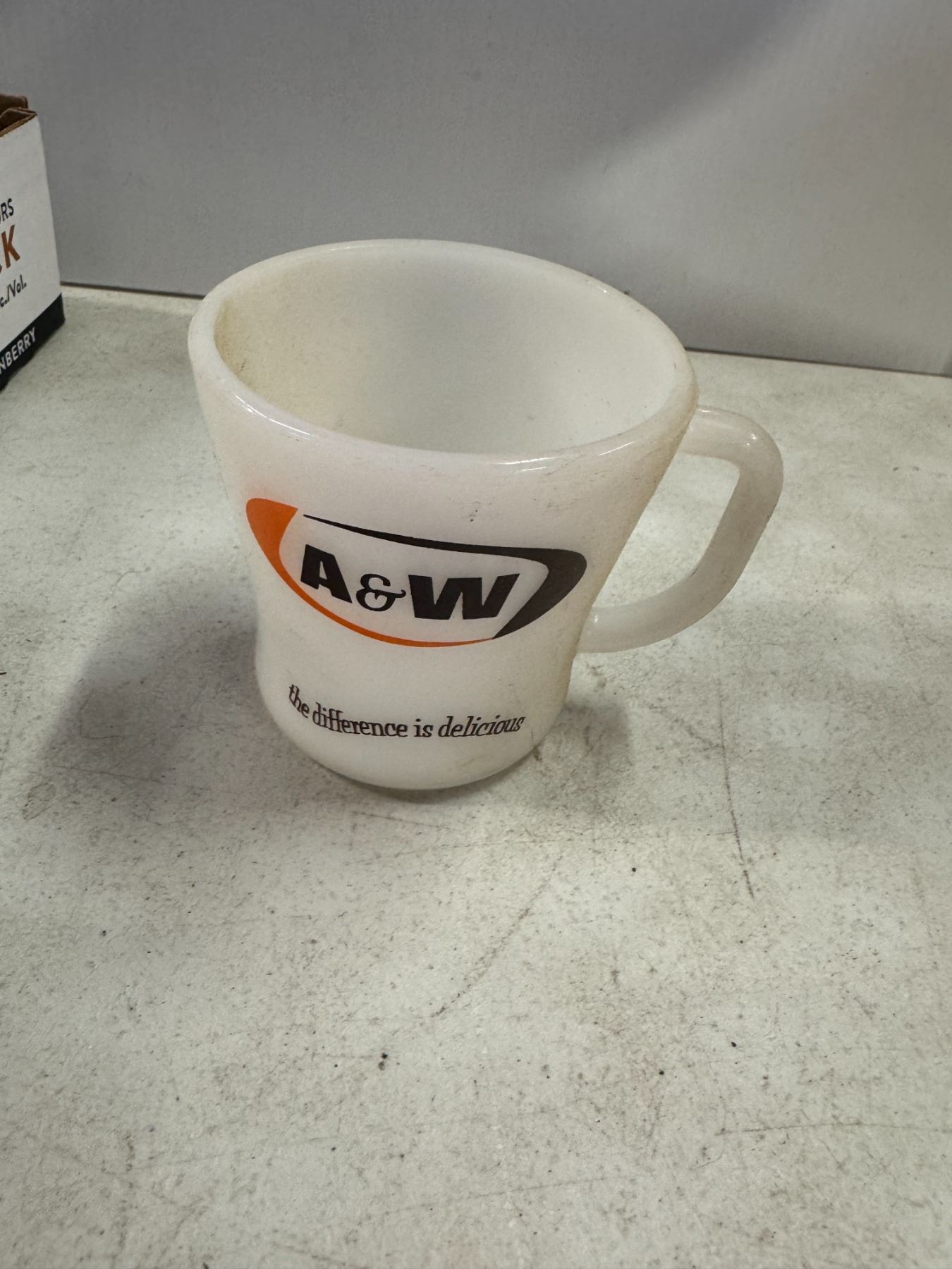 Vintage A&W mug