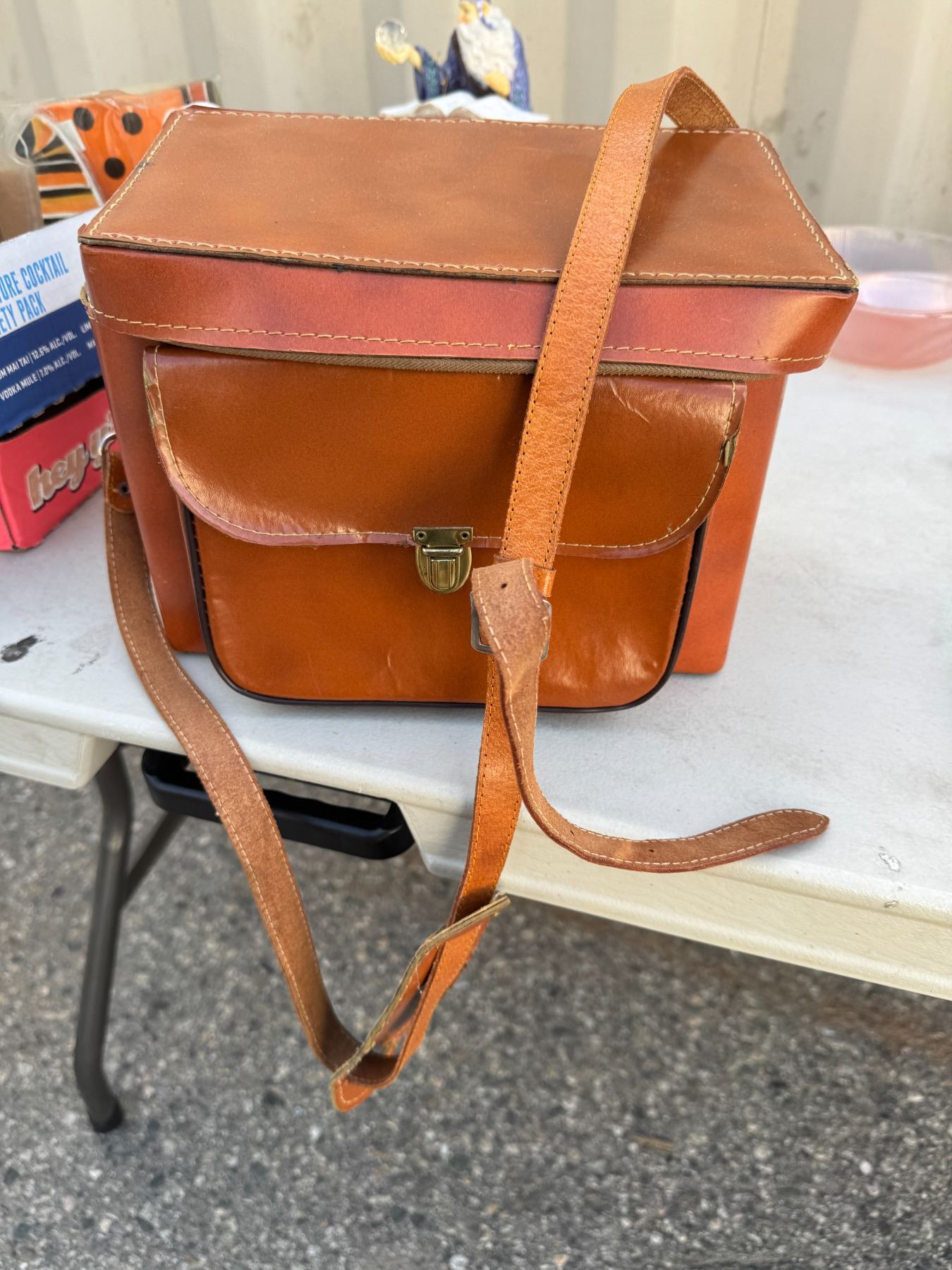 Vintage camera bag