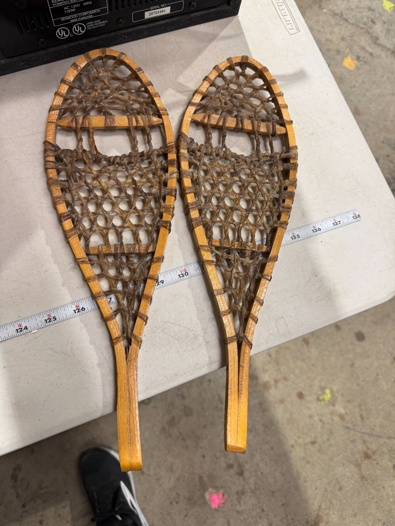 Decor, snow shoes