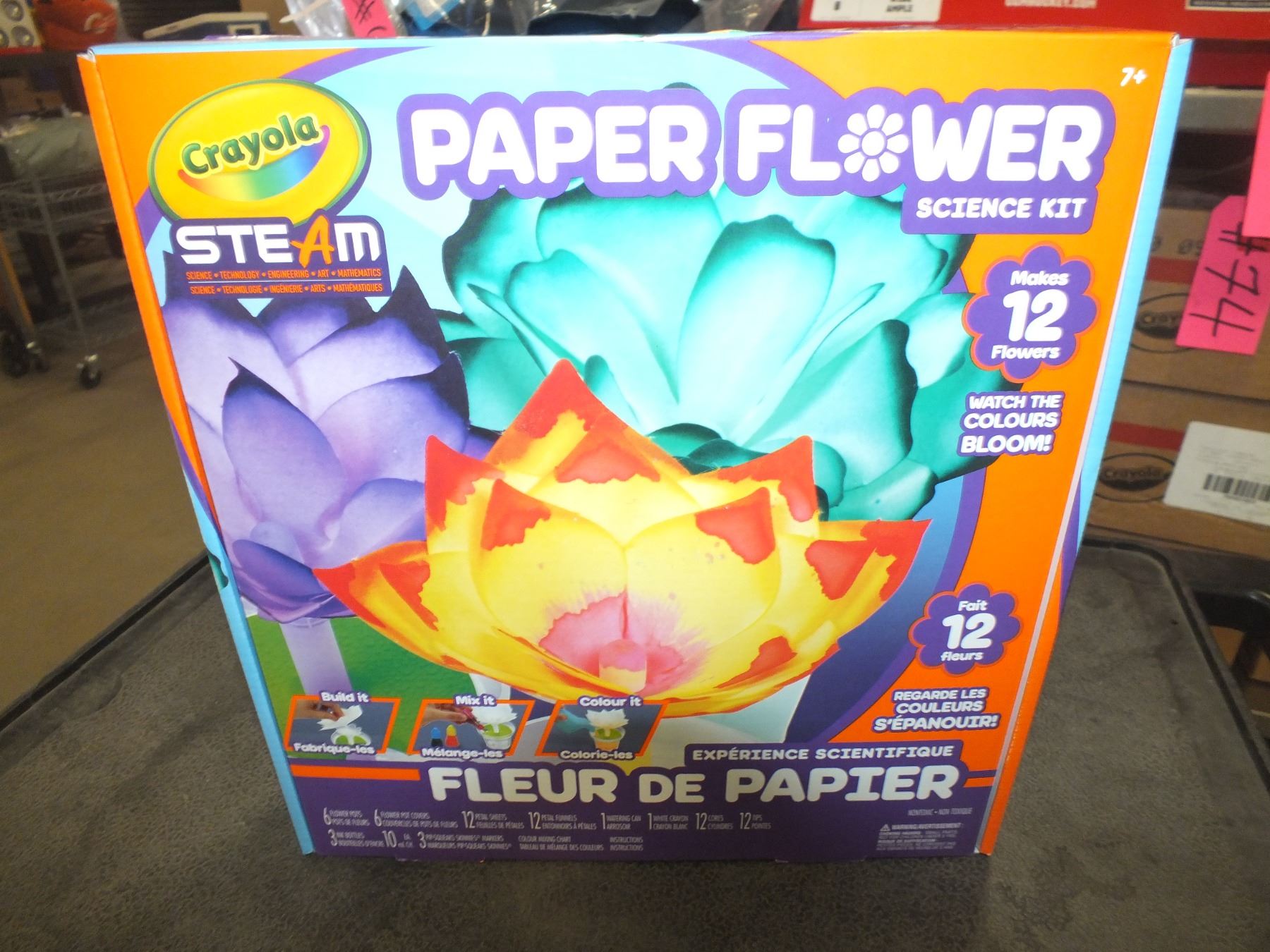 Crayola Paper Flower Science Kit