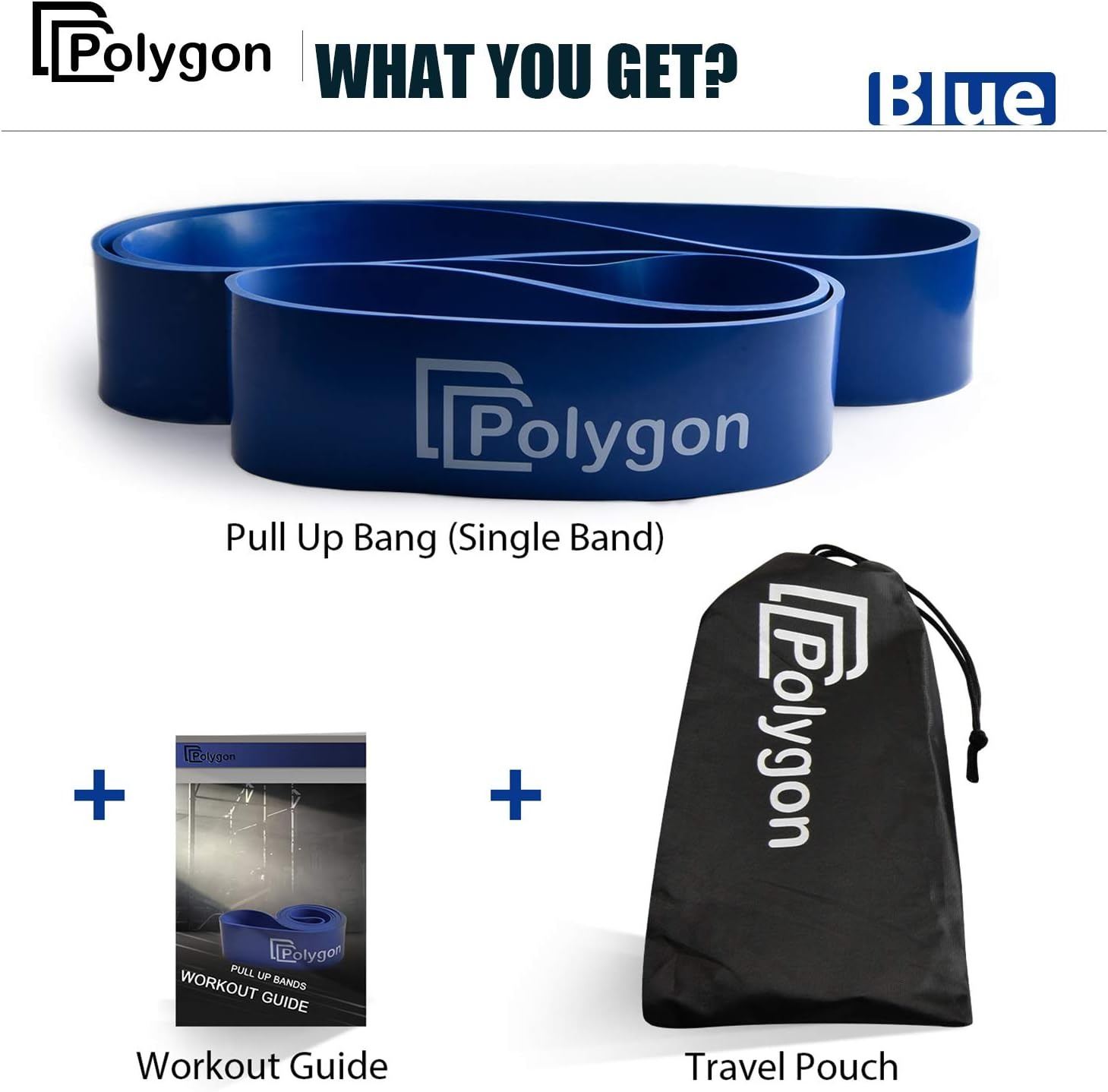 Polygon Resistance Exercise Bands - Heavy Duty - New