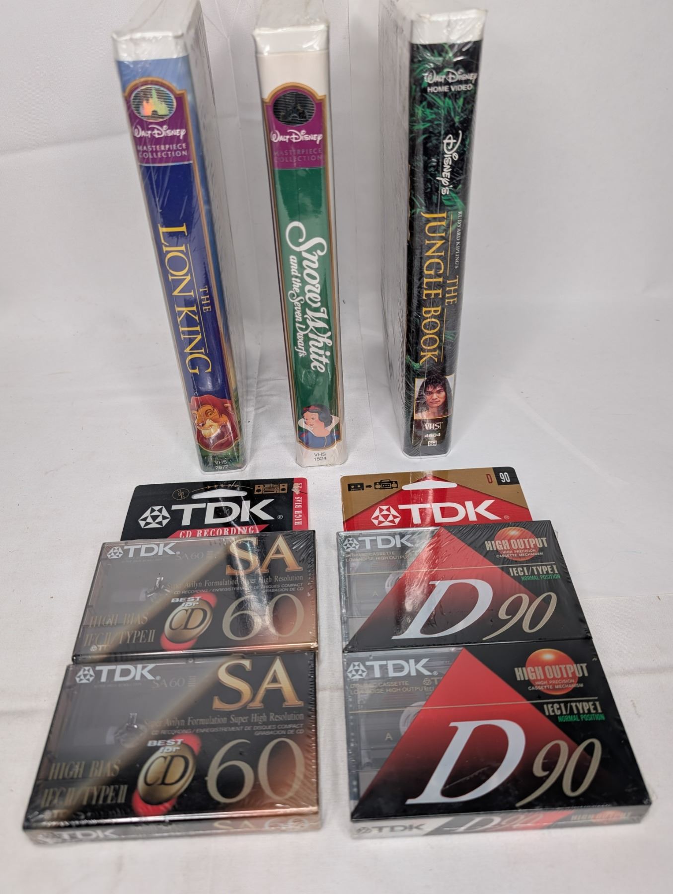 ORIGINAL Wrapper w/ Proof of Purchase Disney Movies - Lion King ...