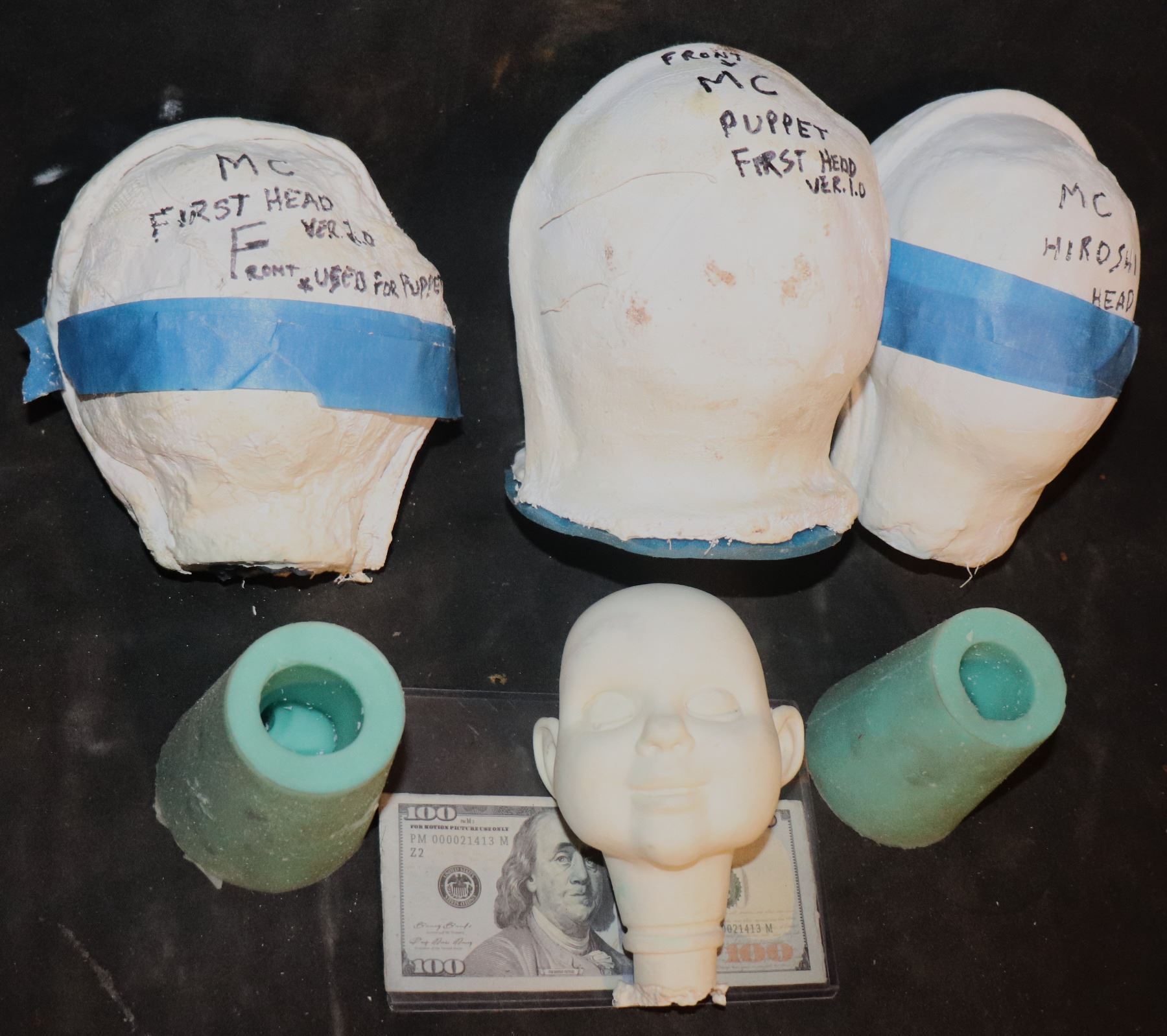 CHIODO BROTHERS MILEY CYRUS PUPPET HEAD AND MOLDS