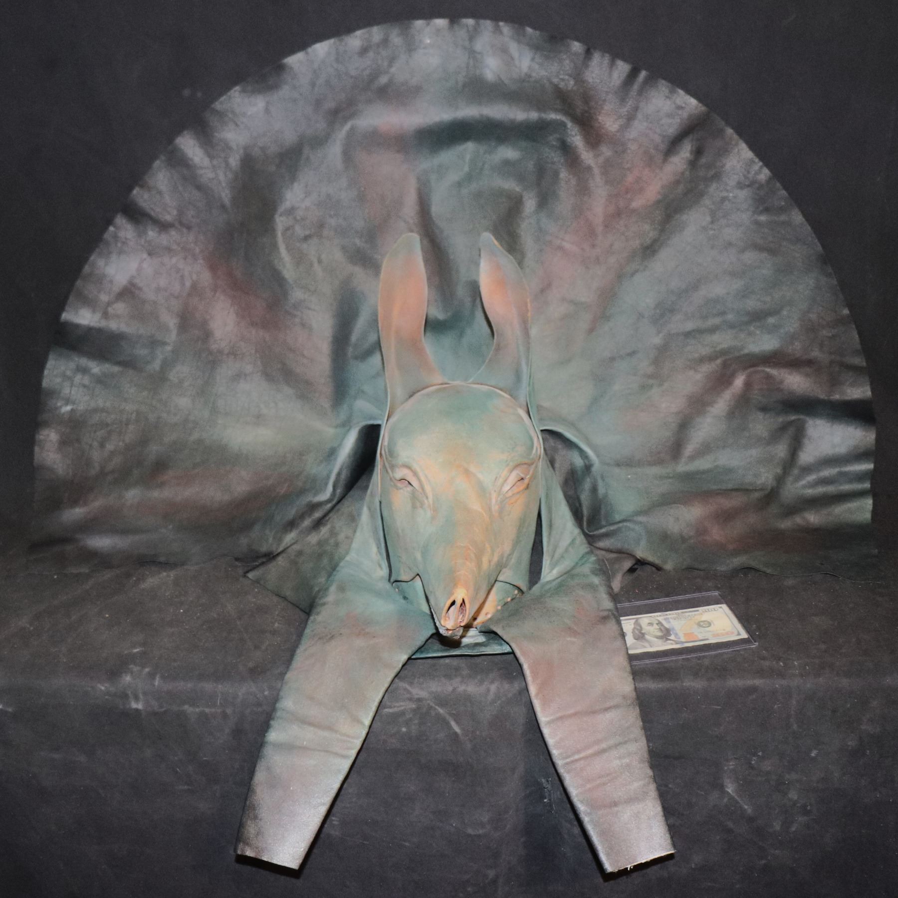 THE MUMMY 1999 ANUBIS MASK WORN BY PRIEST WHO POURS THE SCARABS ON ...