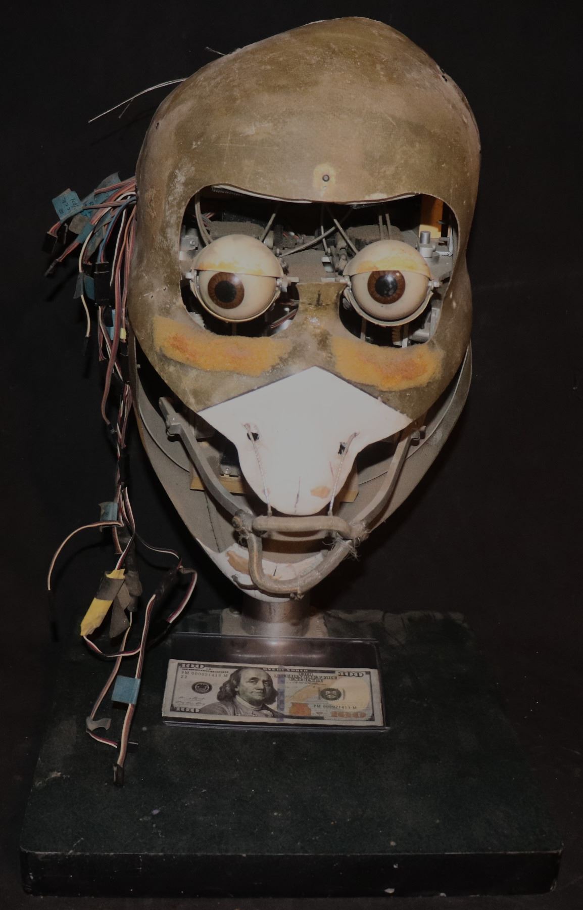 CHIODO BROTHERS ANIMATRONIC HEAD WITH ALL SERVOS INTACT