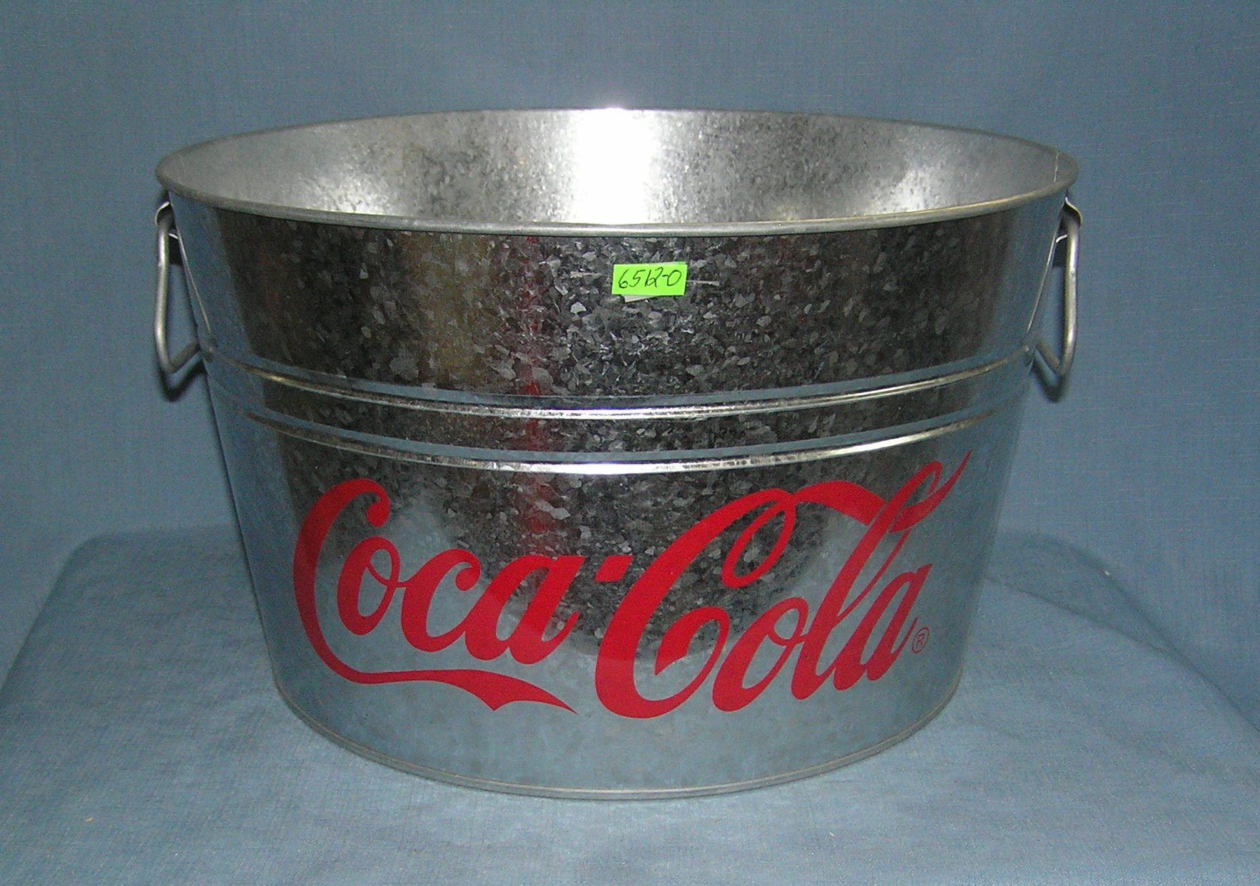 All metal Coca Cola party ice bucket
