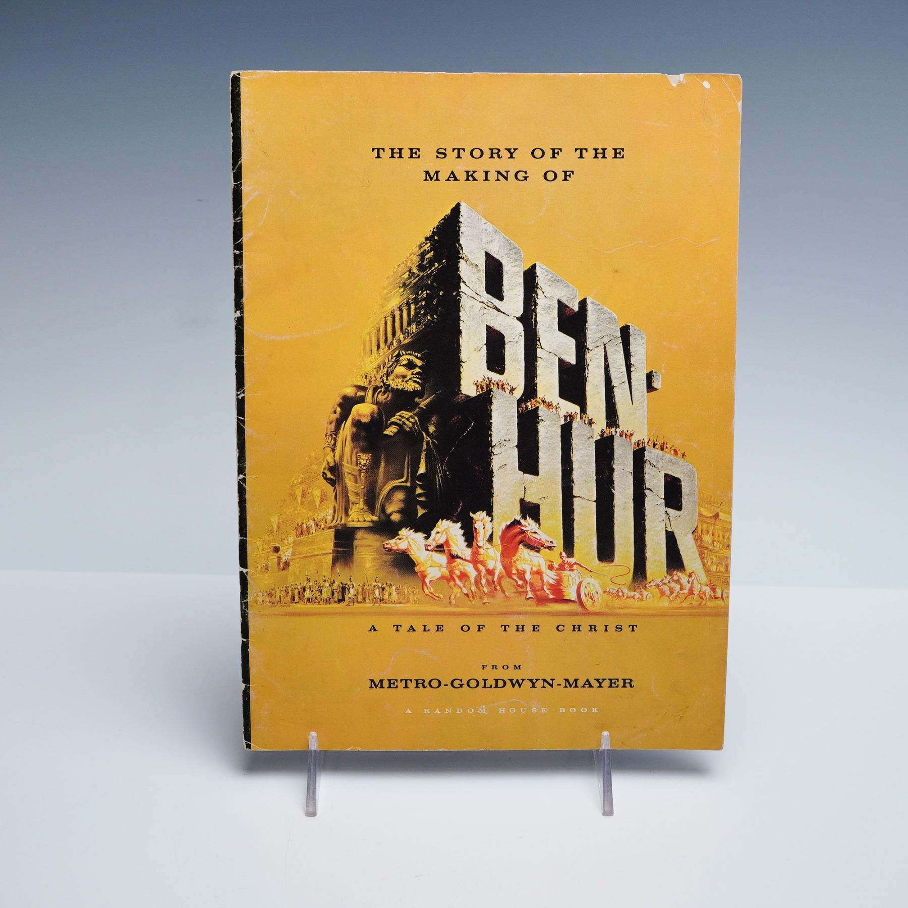 Ben Hur Making of Movie Booklet Metro Goldwyn Mayer