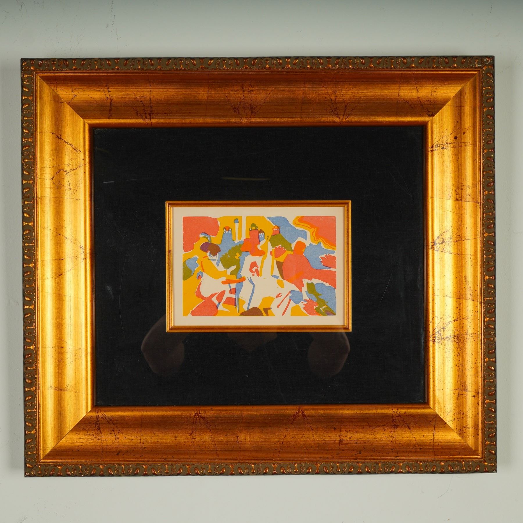 Wassily Kandinsky, Original Color Woodcut on Paper, Orientalisches w/ COA