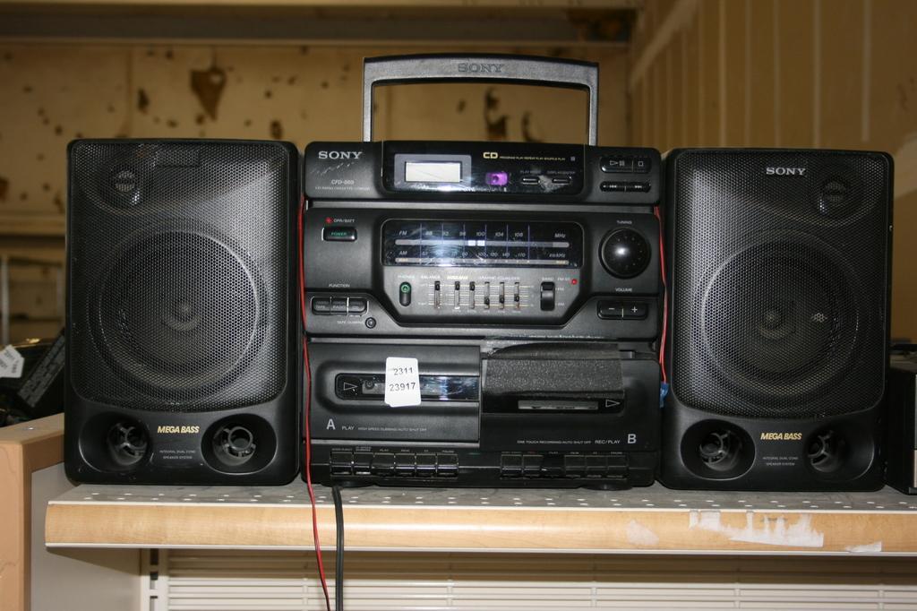 Sony Dual Cassette Player Boom Box