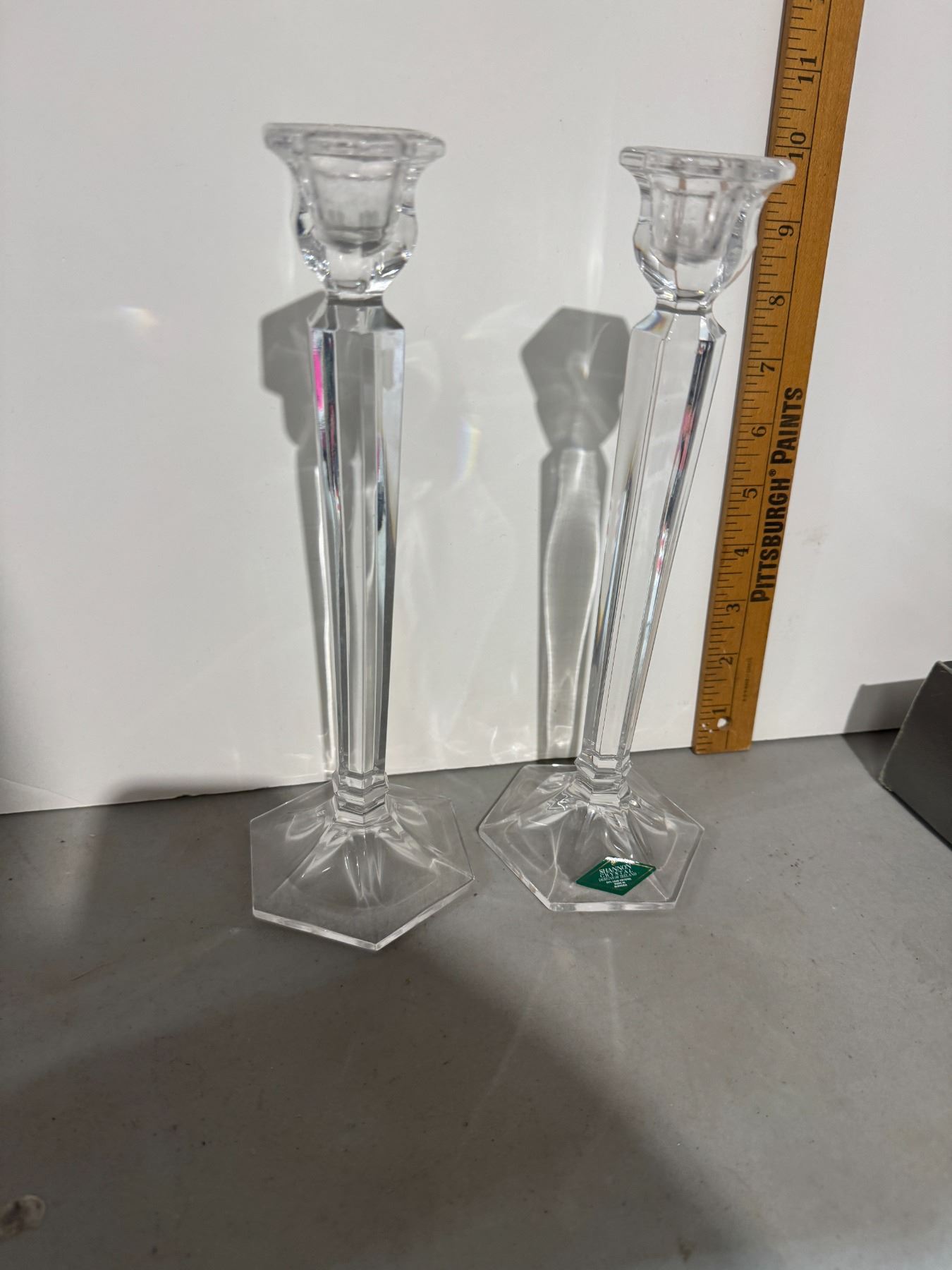 Shannon Crystal Candle Holder