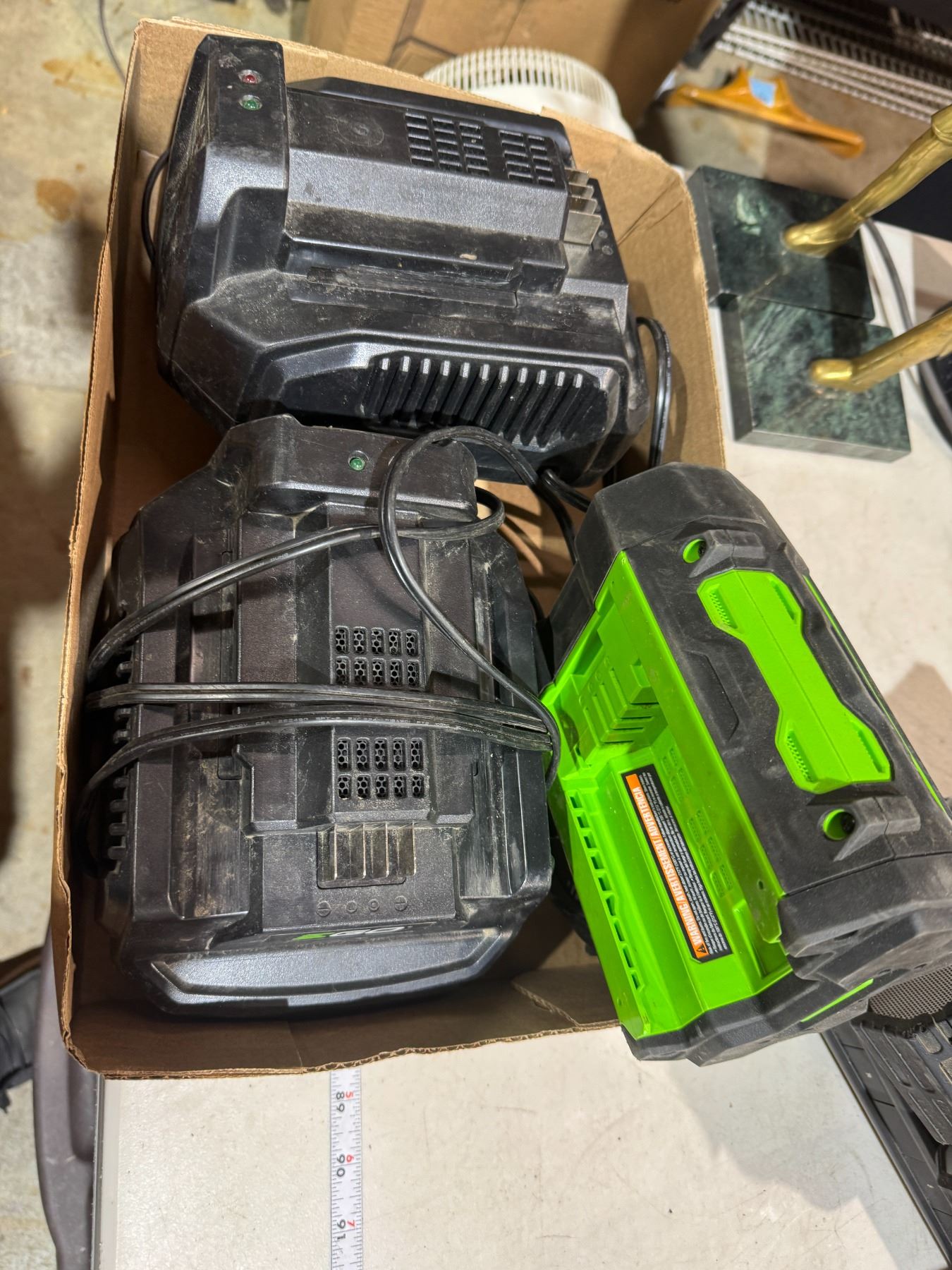 Go batteries and charger