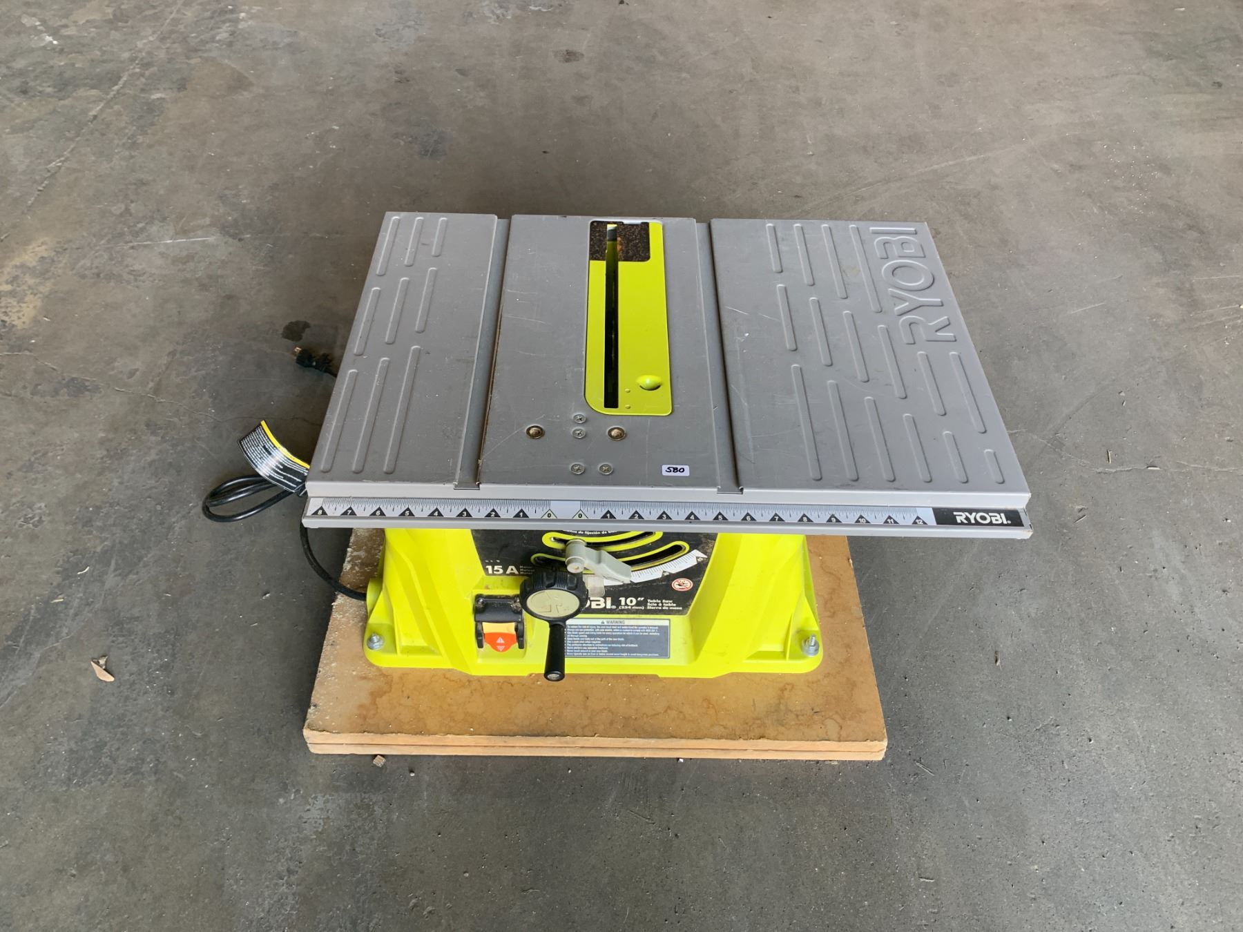 Ryobi 10" Table Saw