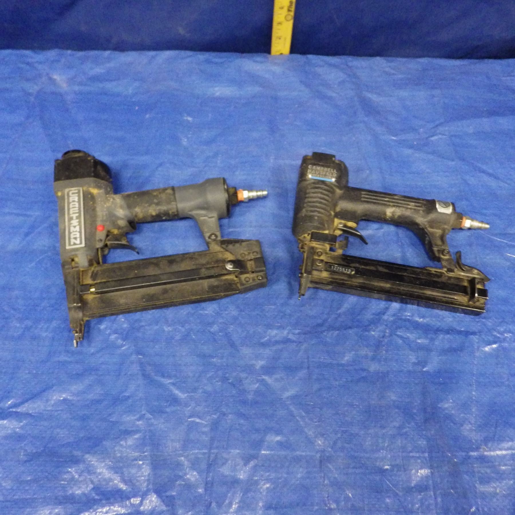 Lot of two Brad nailers