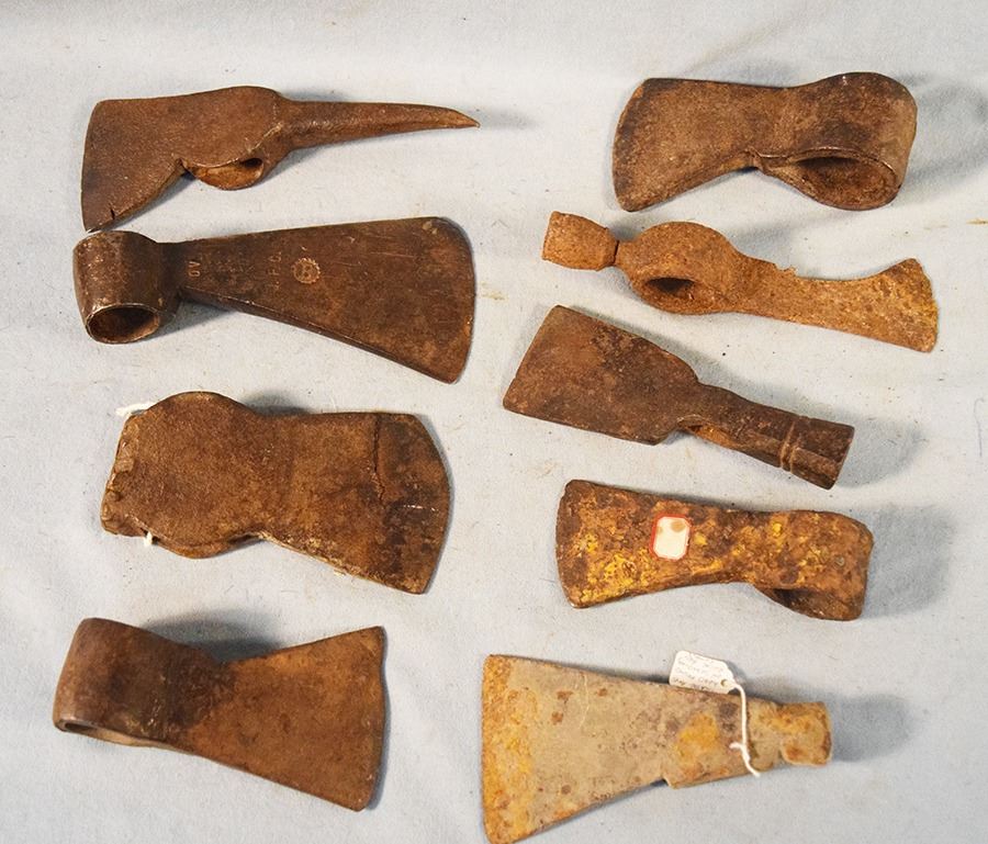 (9) Stone Axe heads