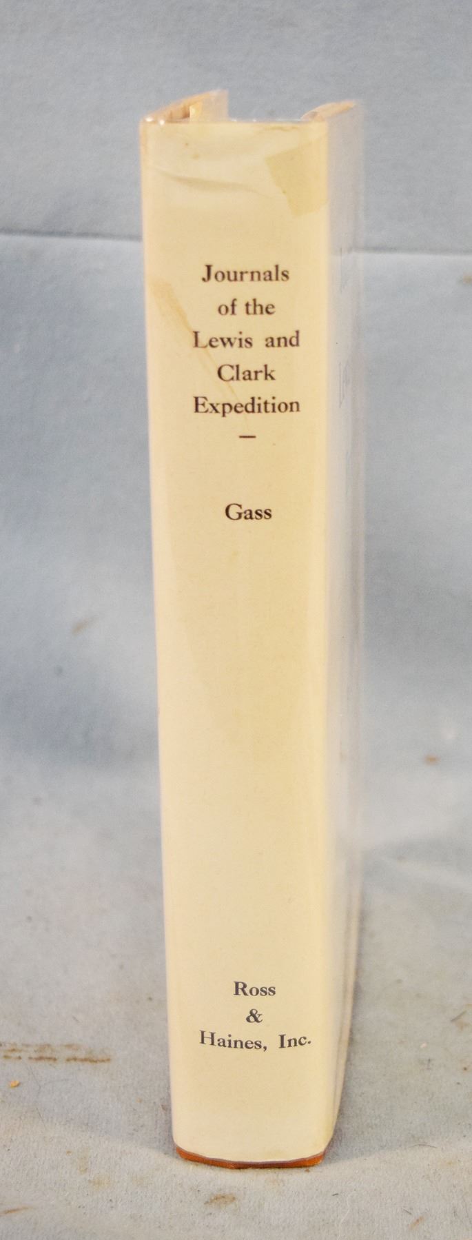Gass, Patrick, Journals of the Lewis & Clark Expedition, dj, ©1958