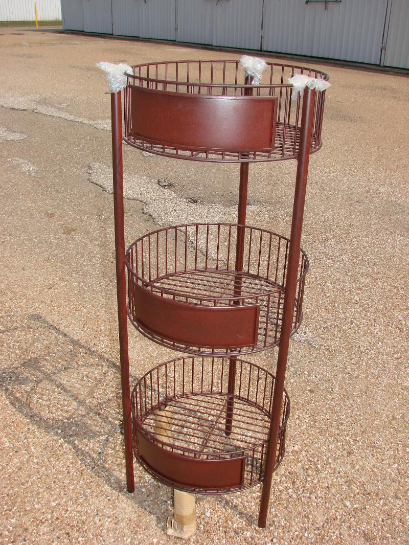 Round Metal Display Shelf/Stand