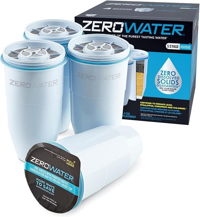 Culligan Zerowater Official Replacement Filter - 5-Stage 0 Tds Filter ...