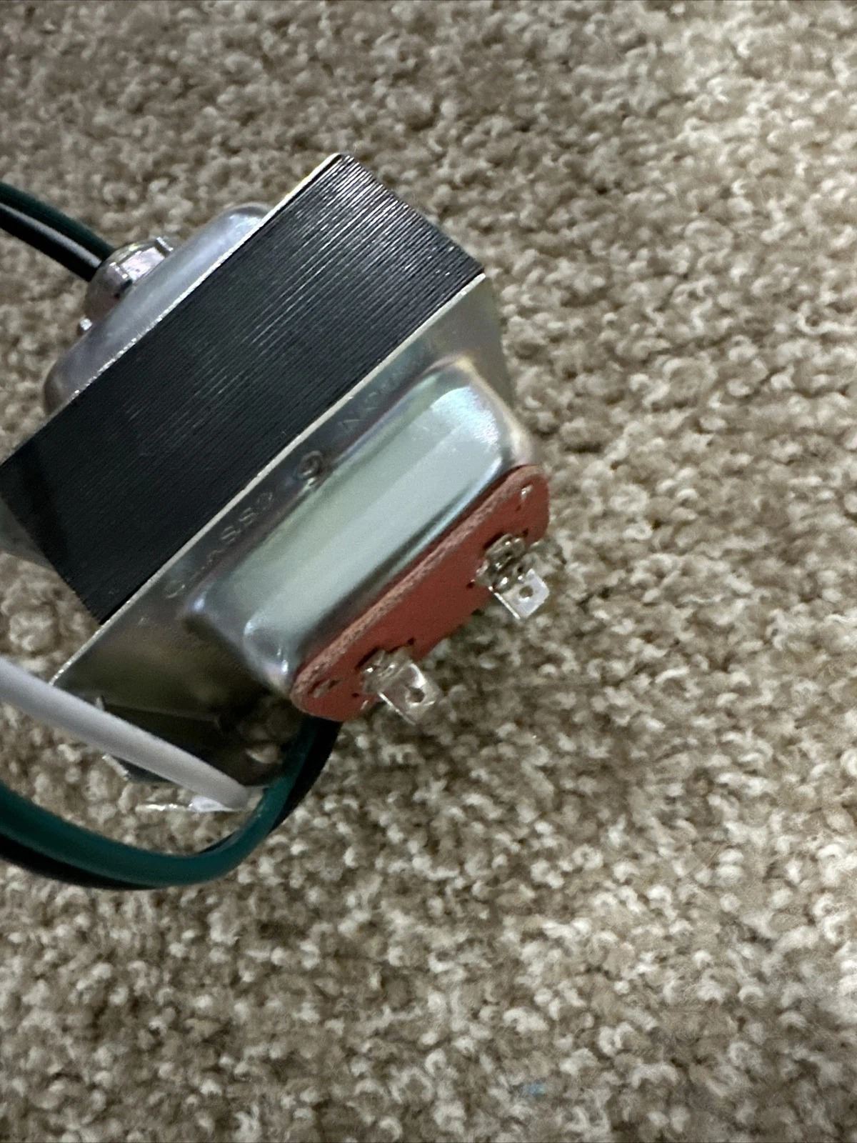 Transformer / 120V 50/60Hz Class B Insulation . Class 2 Transformer